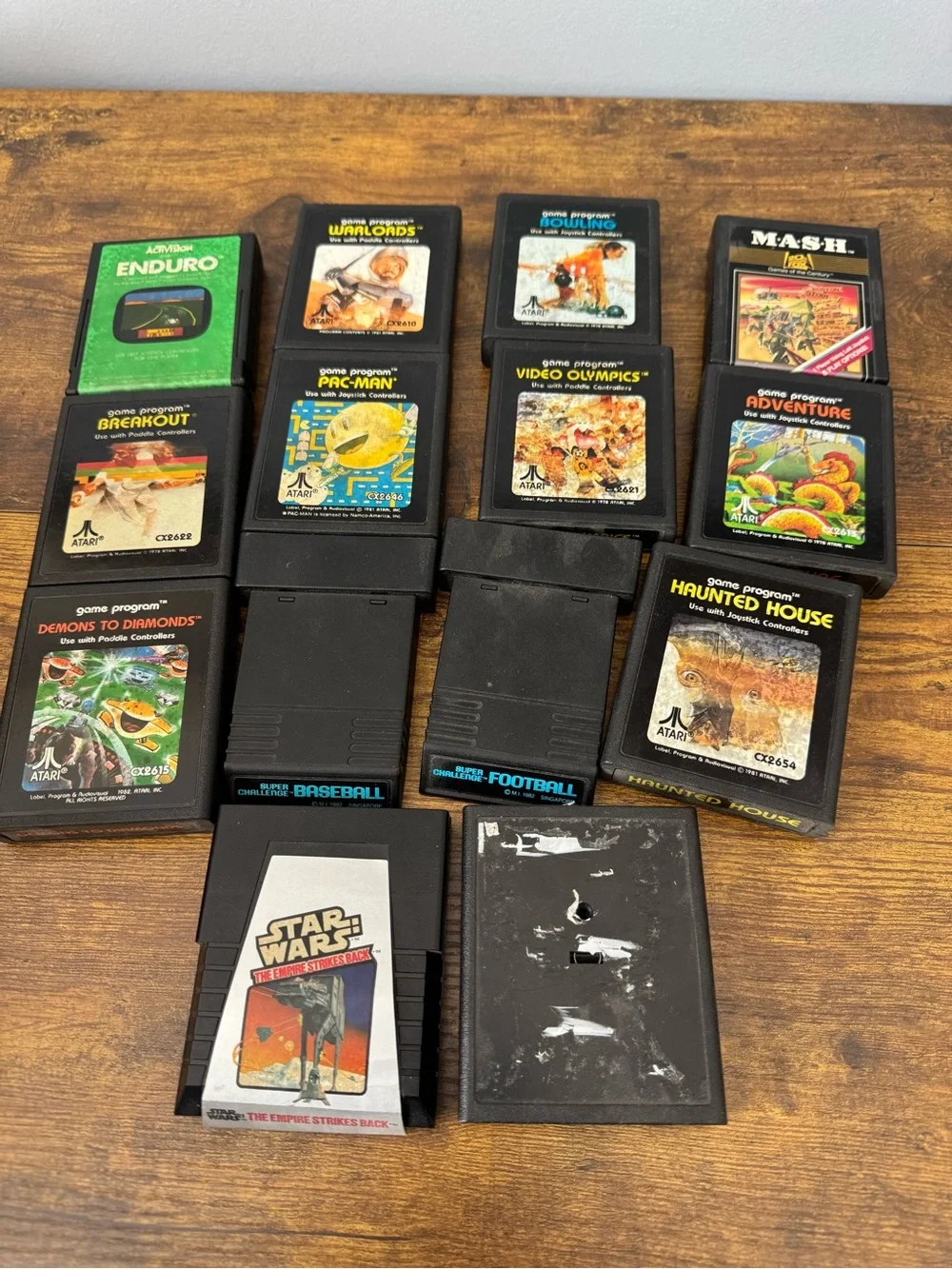 atari | Video Games & Consoles | Atari 260 Game Lot 4 Cartridges ...